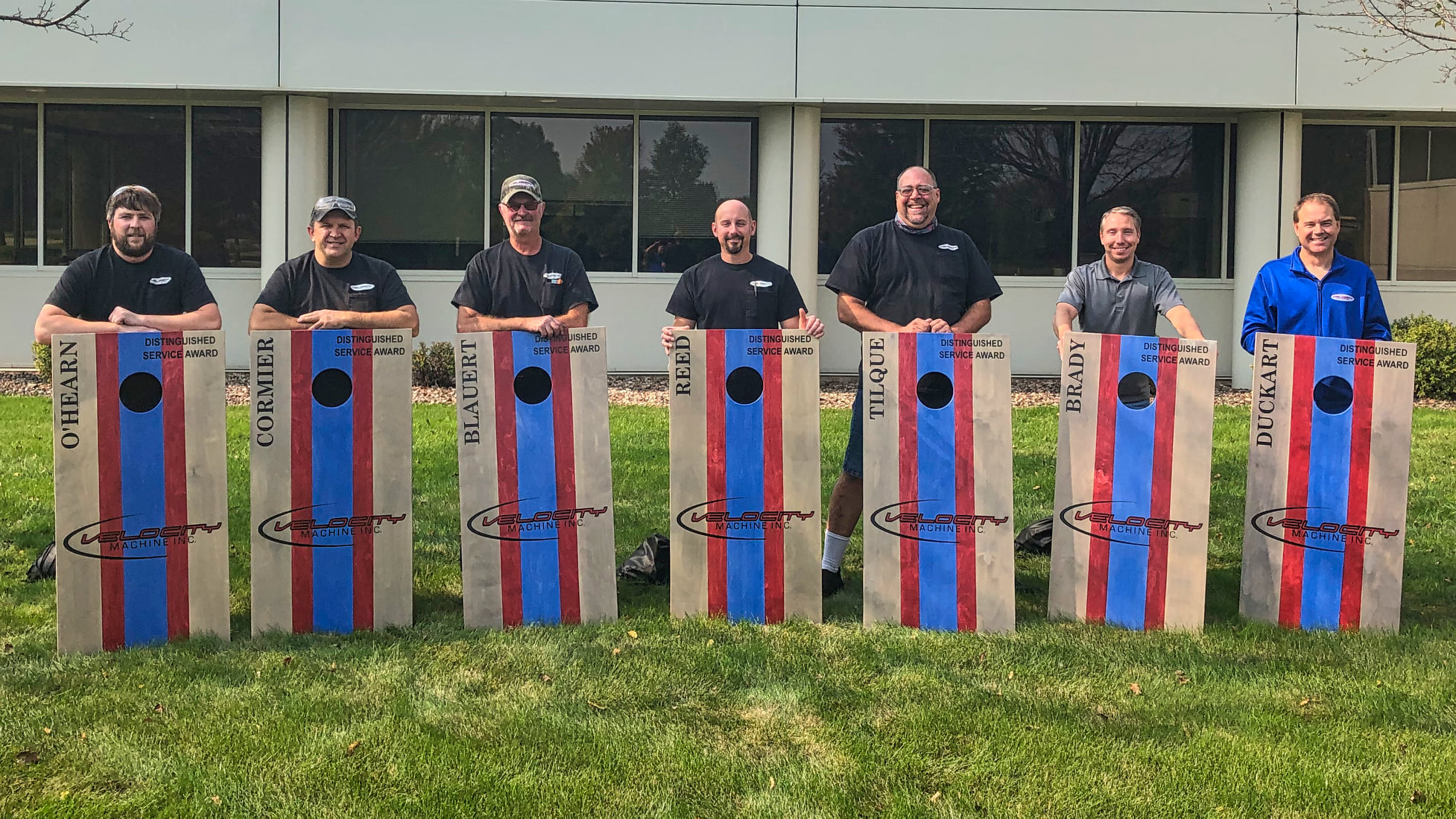 Today we were able to celebrate 12 team members! - Velocity Machine